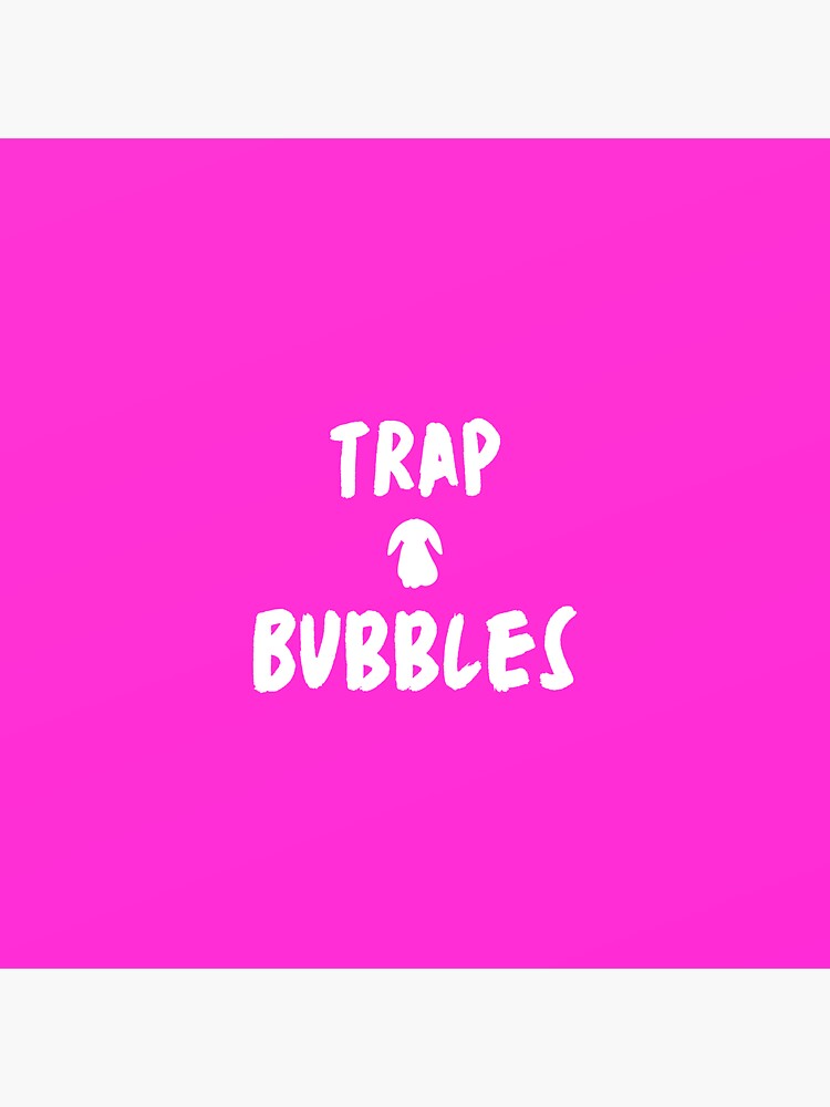 "Trap Bunny Bubbles" Sticker by RunRebelz | Redbubble