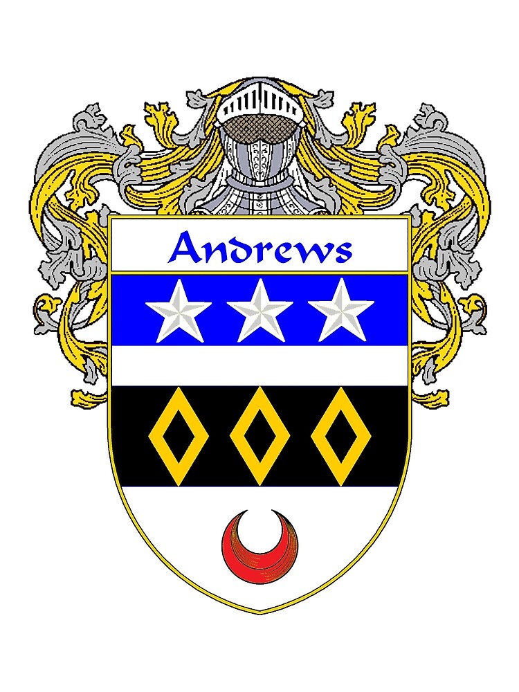 "Andrews Coat of Arms/Family Crest" Metal Print for Sale by IrishArms ...