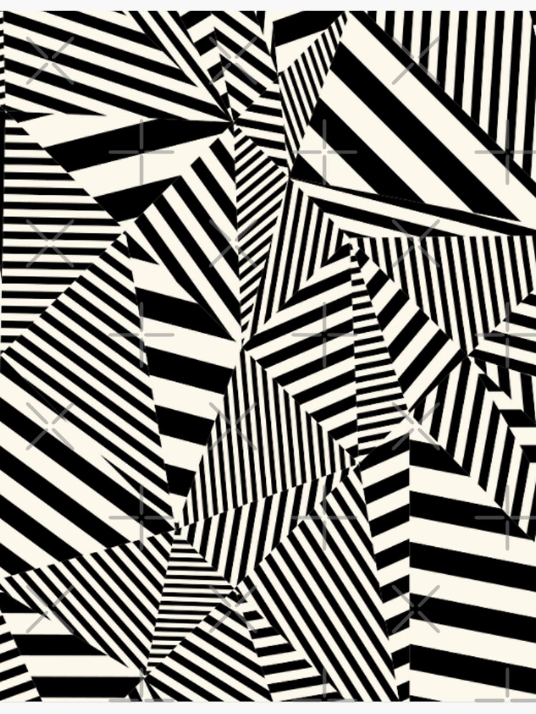 "Art line. Artistic black and white banner." Sticker for Sale by ...