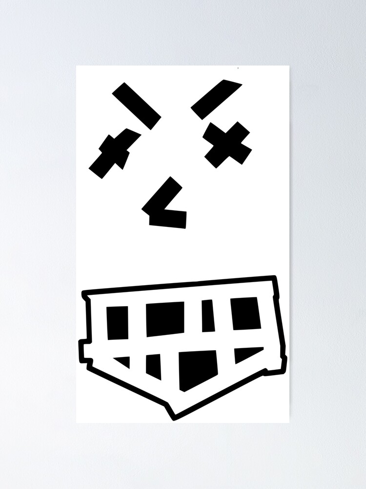 "Angry face" Poster by BlueBerry45 | Redbubble