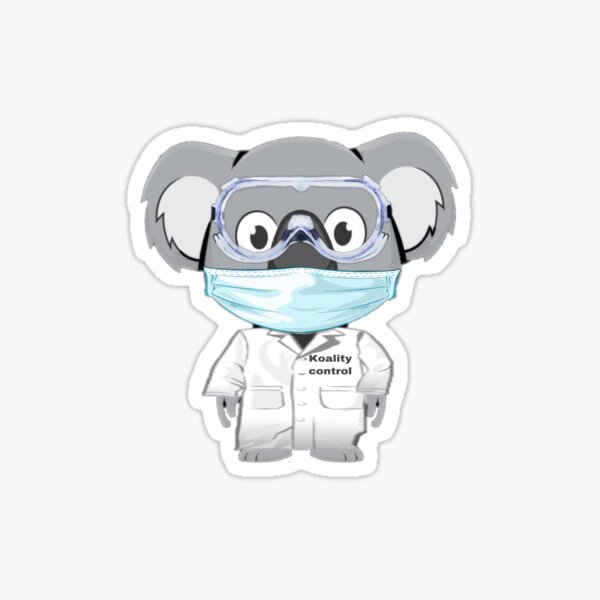 "Koality Control" Sticker for Sale by LiveHard | Redbubble