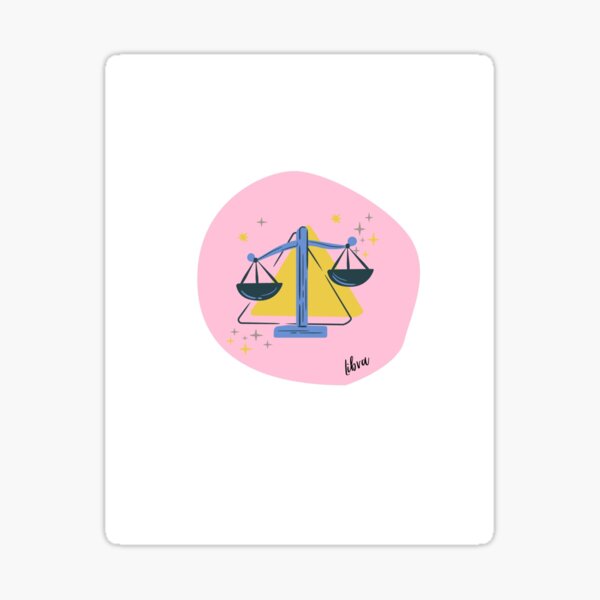 "Libra" Sticker for Sale by Andresakdg | Redbubble