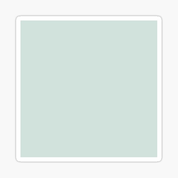 "Pastel Sage Green - Solid Color" Sticker for Sale by Whoopsidoodle ...