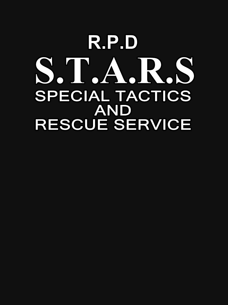 "STARS Resident Evil RPD" T-shirt by berabbit | Redbubble | leon t ...