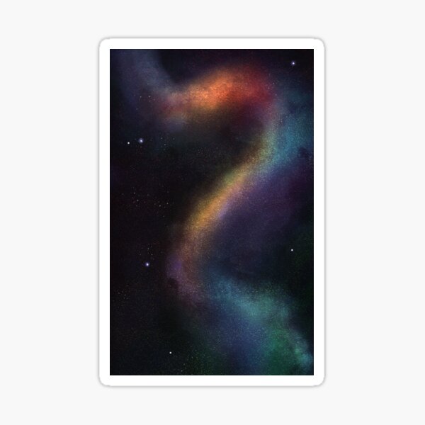 "Space Dust" Sticker by emmathelu | Redbubble