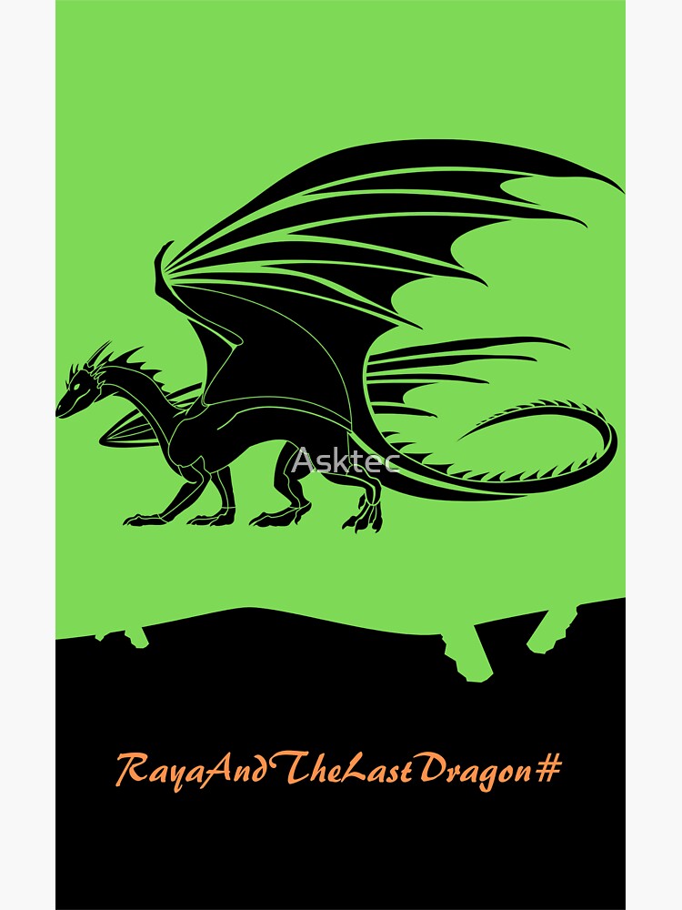 "Raya And The Last Dragon Logo" Sticker for Sale by Asktec | Redbubble