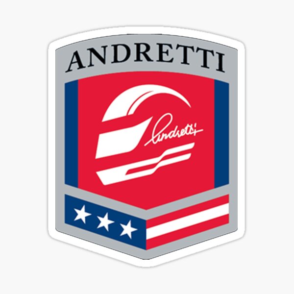 "Awesome Andretti Logo Design" Sticker by qatasan | Redbubble