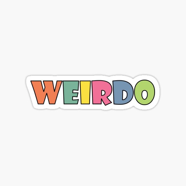 "Embrace your weirdness sticker pack" Sticker for Sale by ...