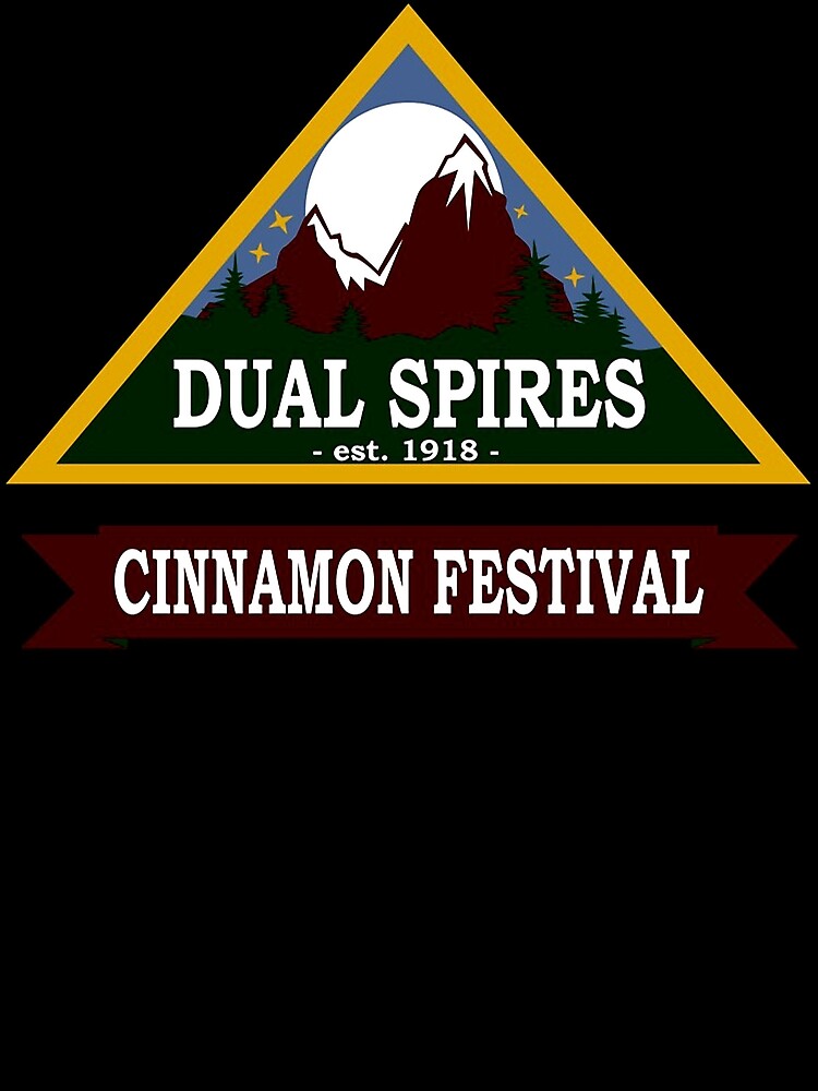 "Dual Spires - Psych Shirt, Psych Dual Spires Twin Peaks Parodie ...