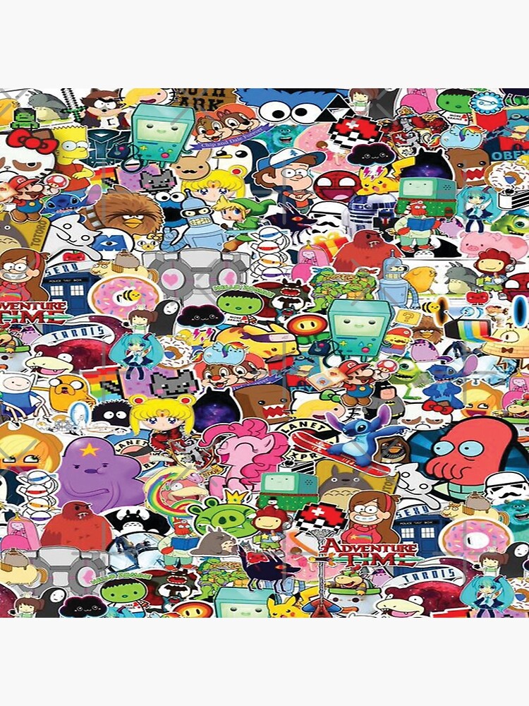 "Mixed Cartoon " Poster by sweetschilly | Redbubble