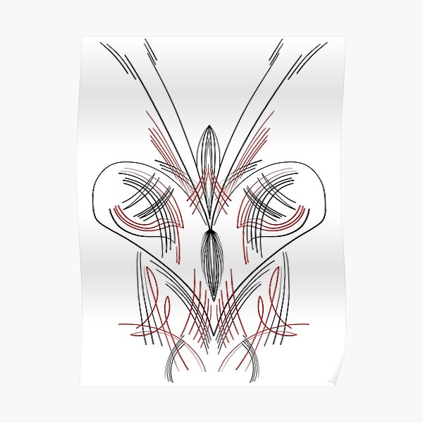 "Pinstripe 16" Poster by RobertBell | Redbubble