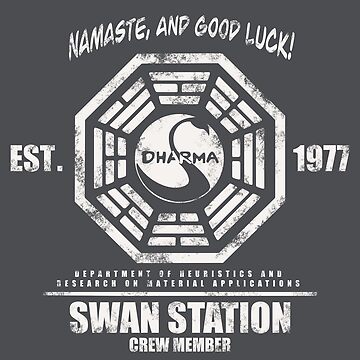 "Swan Station Crew Member" Zipper Pouch for Sale by Joel Horton | Redbubble