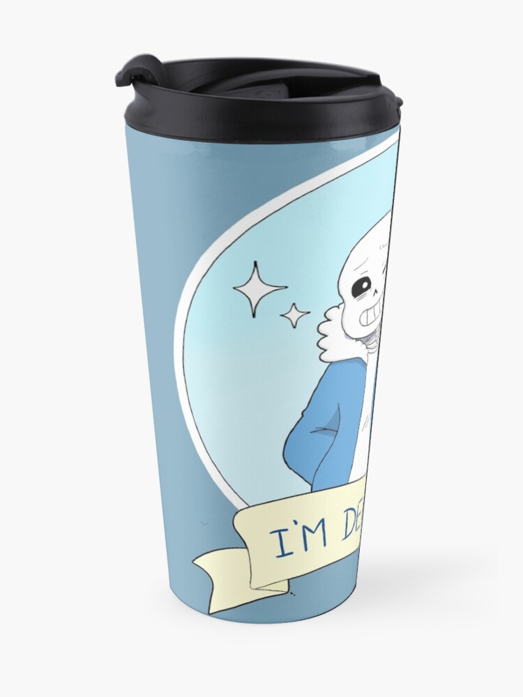 "Undertale - Sans "I'm Dead Inside"" Travel Coffee Mug for Sale by ...