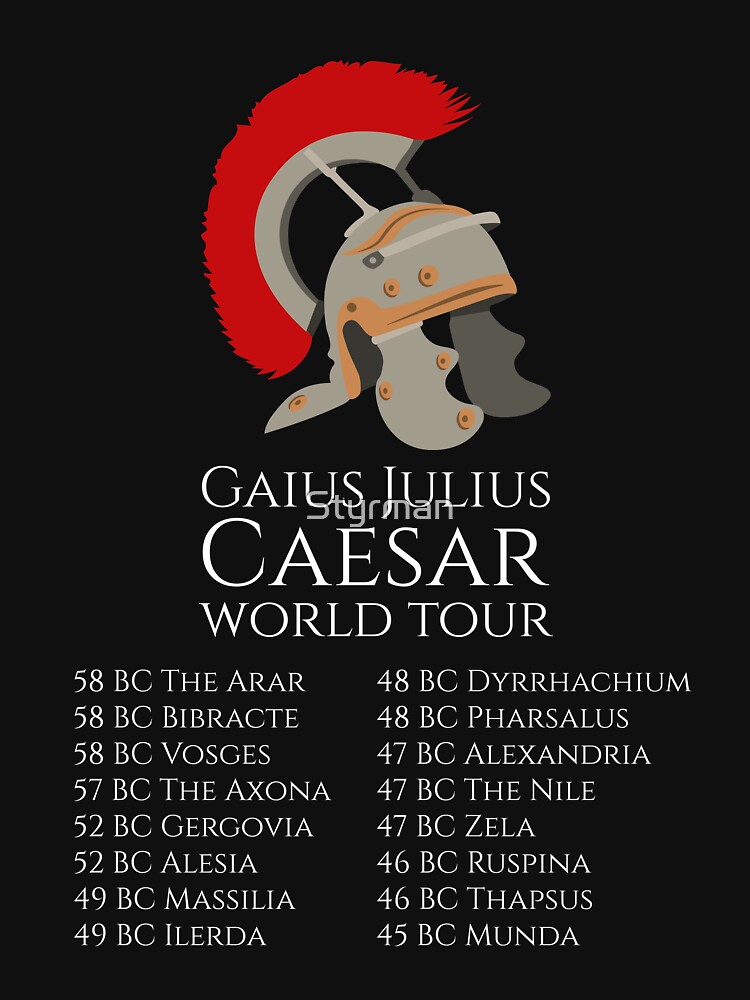 "Gaius Julius Caesar World Tour - Roman Legionary Helmet" Pullover ...