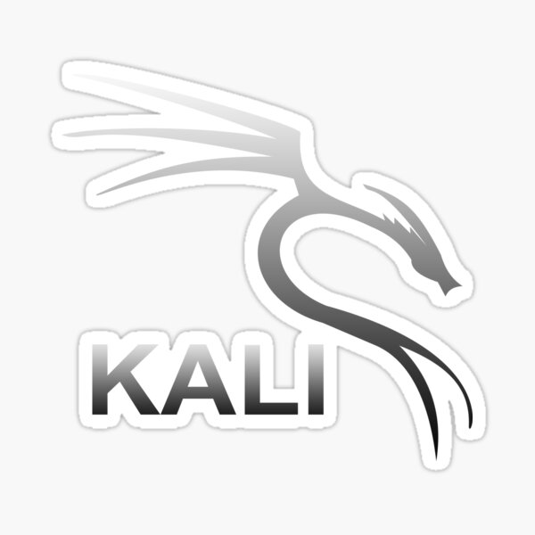 "Kali Linux (Metal Gradiant - With name) " Sticker for Sale by ...