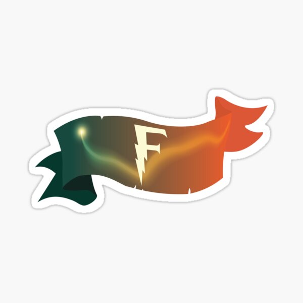"Letter F" Sticker for Sale by sabinako | Redbubble