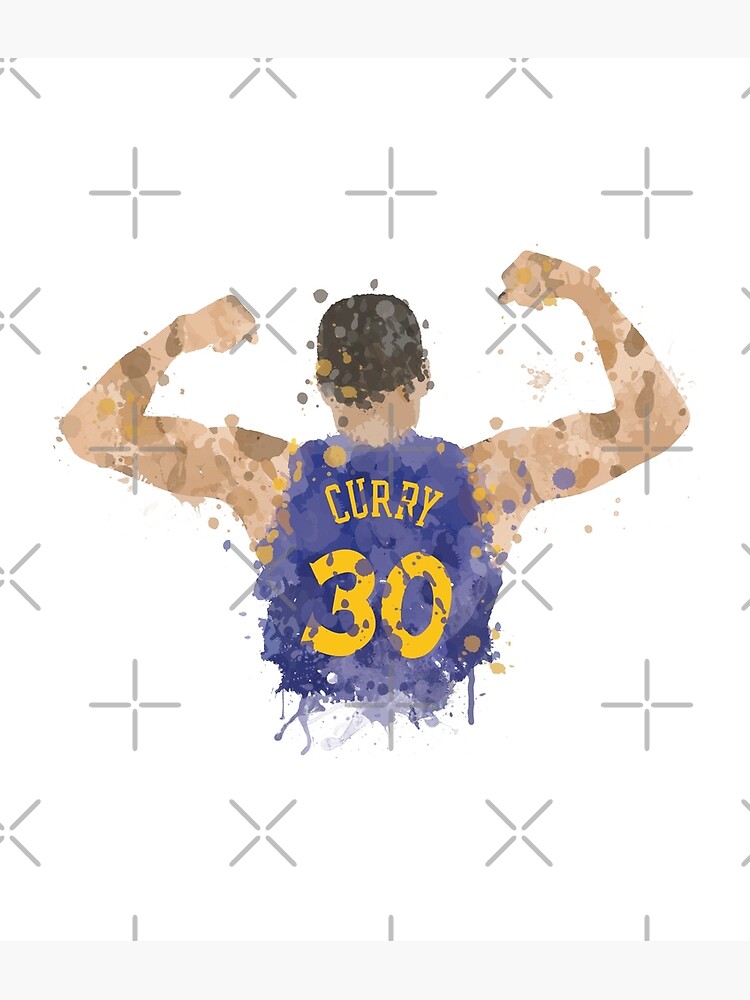 "Steph Curry Paint Splatter Art" Poster by slawisa | Redbubble