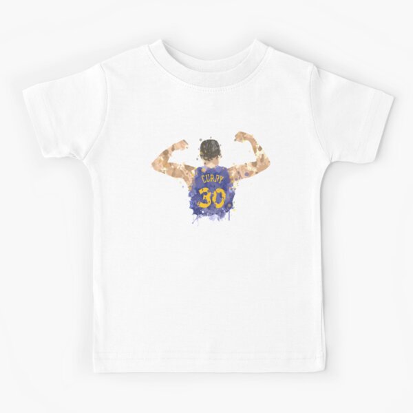 "Steph Curry Paint Splatter Art" Kids T-Shirt for Sale by slawisa ...