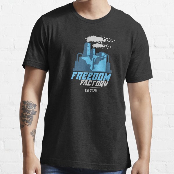 "Sencezo Cleetus McFarland Merch Freedom Factory" T-shirt for Sale by ...