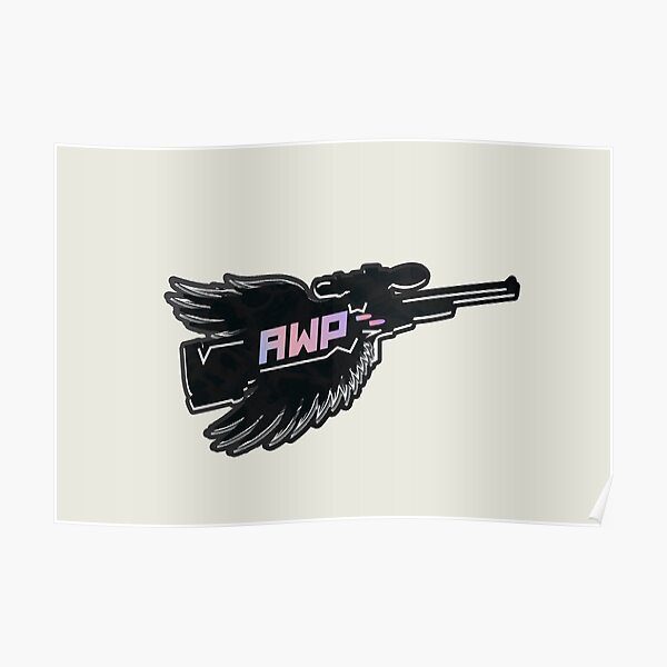 Póster «AWP: graffiti en DUST II» de DrowsyAri | Redbubble