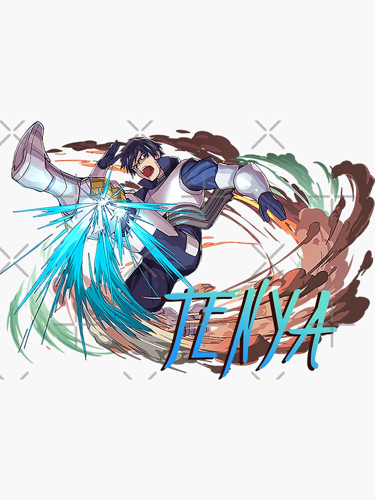 "Tenya Iida MHA" Sticker for Sale by LokittyLevi | Redbubble