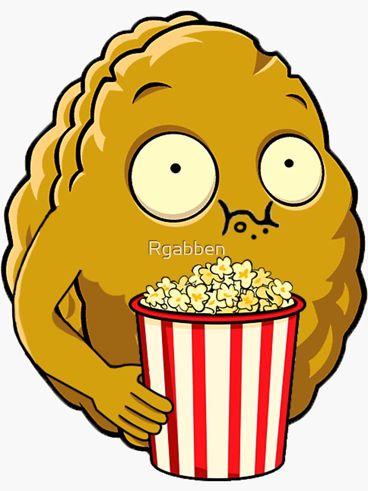 "Pop-Nut" Sticker for Sale by Rgabben | Redbubble