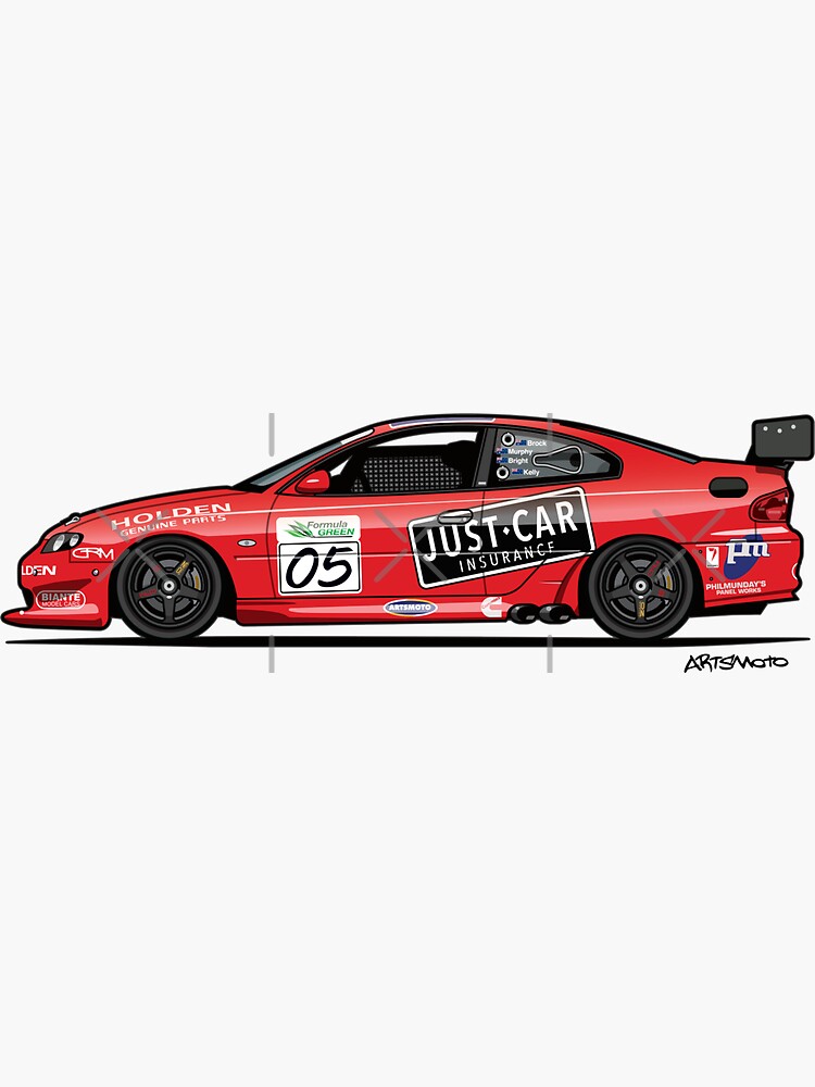 "Holden Monaro CV8 427C Garry Rogers Motorsport (2003)" Sticker for ...