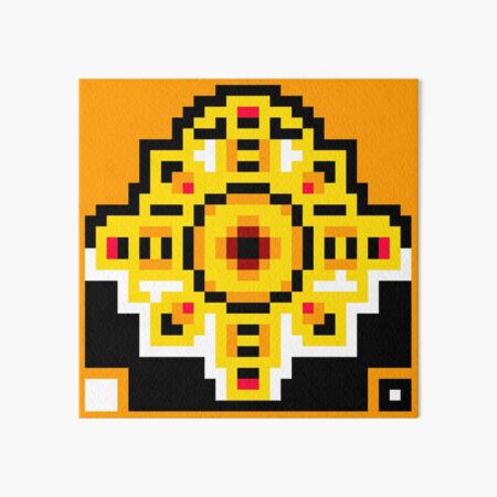 "Imperfect - 0002 - Original Abstract Pixel Art" Art Board Print for ...