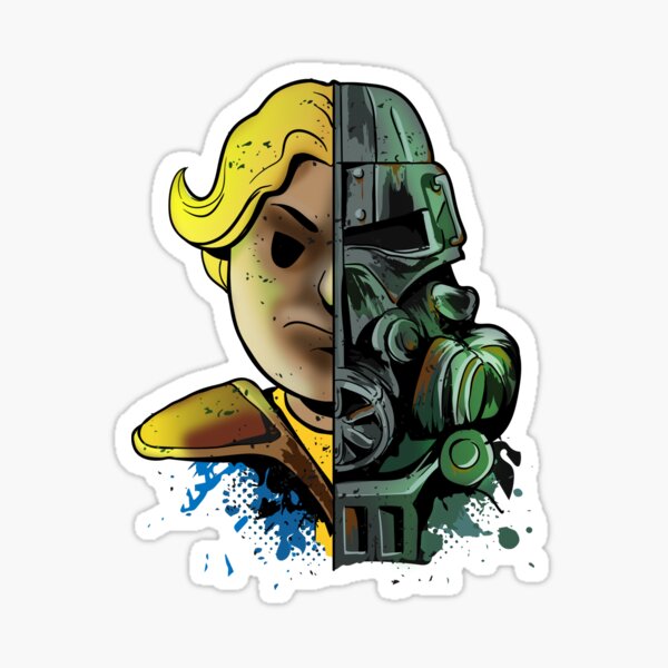 "Face Off" Sticker for Sale by heavyplasma | Redbubble