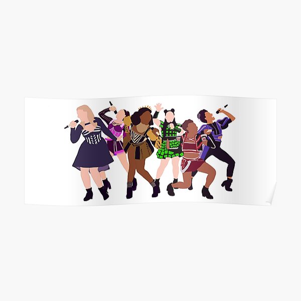 "six the musical " Poster by raquelcutlip | Redbubble