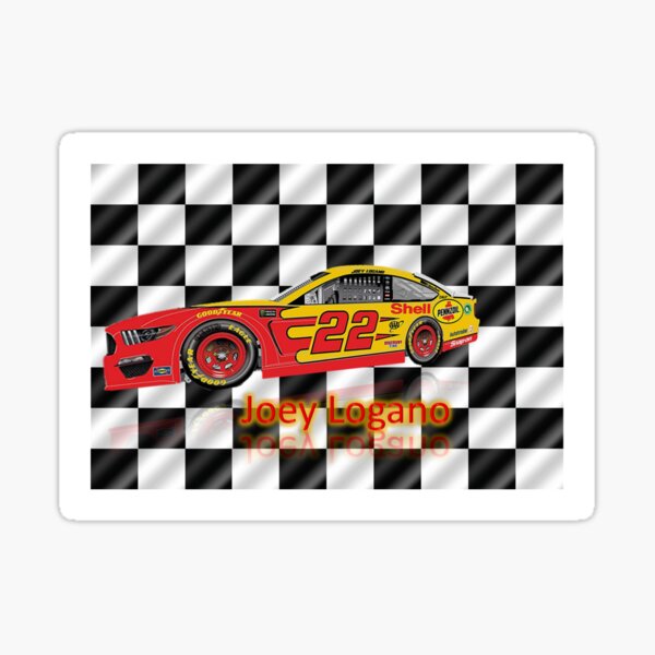 "JOEY LOGANO" Sticker by kebu1200 | Redbubble