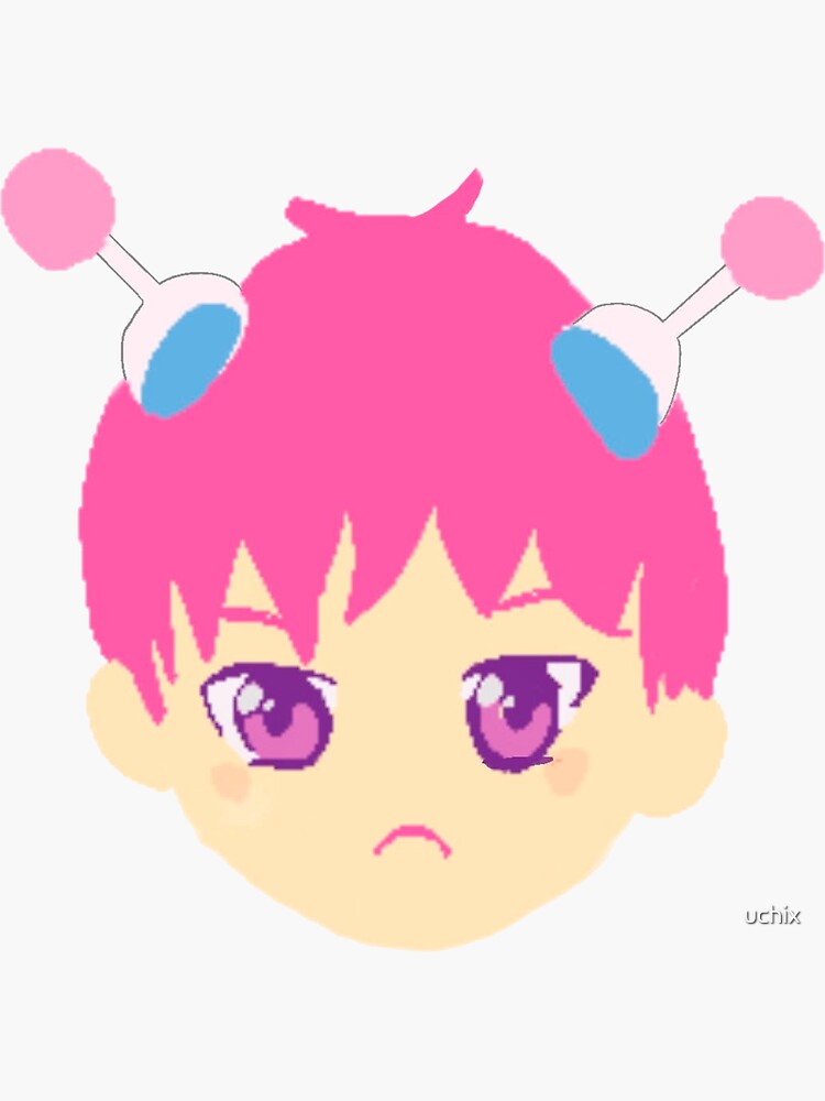 Pegatina «Saiki K chibi Kawaii» de uchix | Redbubble