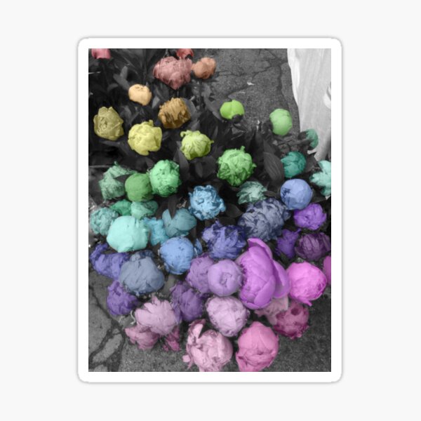 "Spectrum of Spring" Sticker by Bismuth83 | Redbubble