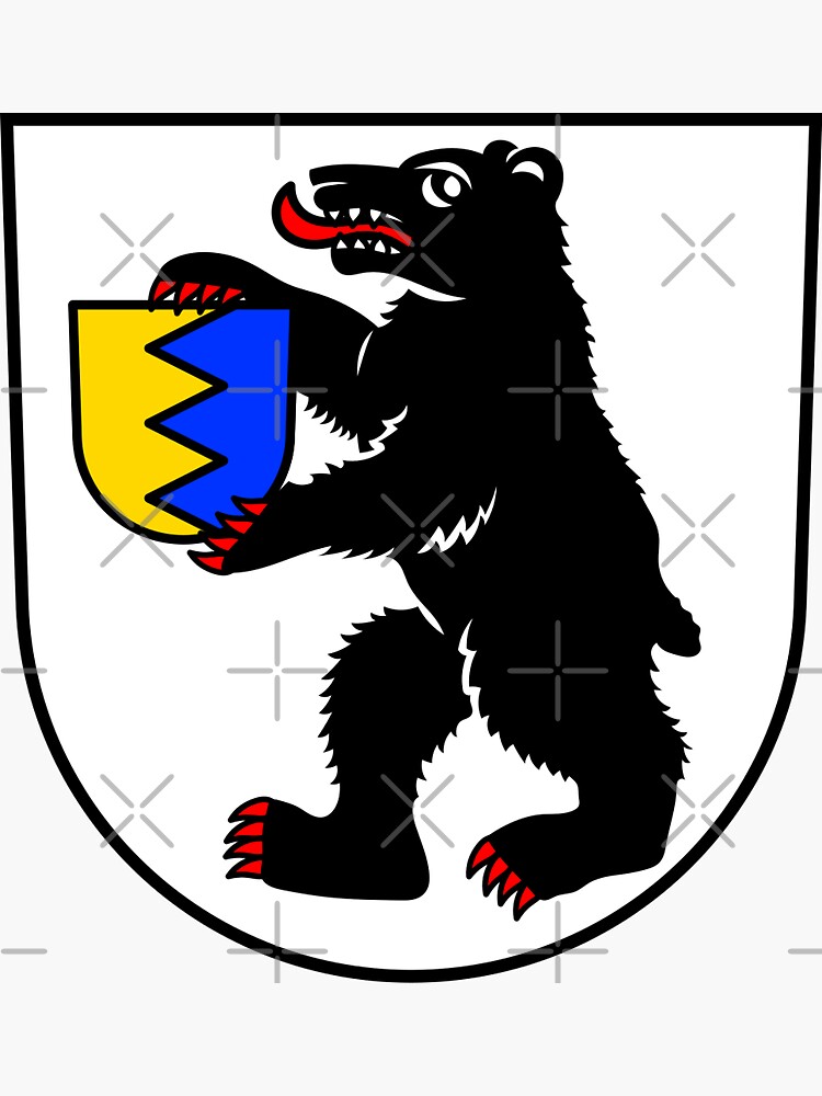 "Wappen Singen, Singen Wappen" Sticker by Stratoguayota | Redbubble