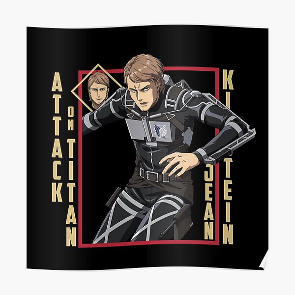 "Attack on Titan - Jean Kirstein" Poster by Animania-AnimeS | Redbubble