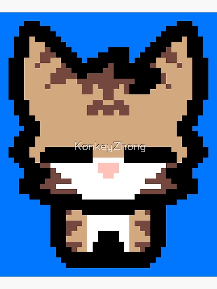 "Changed - Sleeping Ming Cat Sprite" Art Print by KonkeyZhong | Redbubble