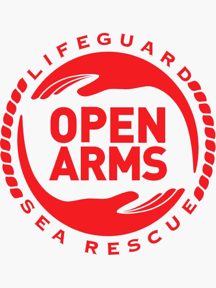 "Open Arms" Sticker by YOUR-LOOK | Redbubble