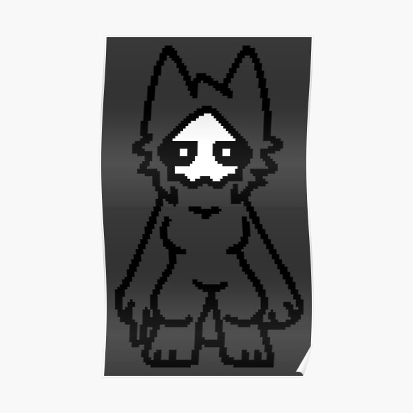 "Changed - Dark Latex Wolf Sprite (Female)" Poster by KonkeyZhong ...