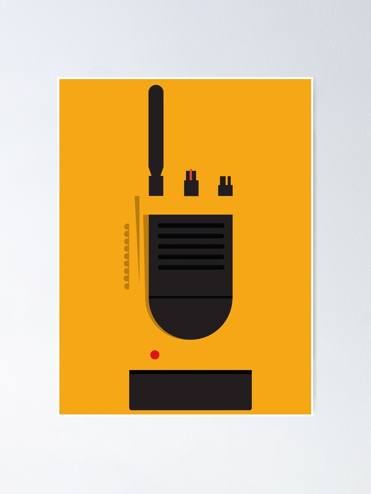 "Firewatch Walki Talki" Poster by IndieKai | Redbubble