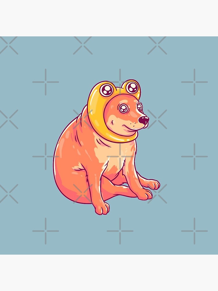 "Frog Cheems | Yellow | Shibe | Shiba Inu | Baby Cheems | Pepe | Wacky ...