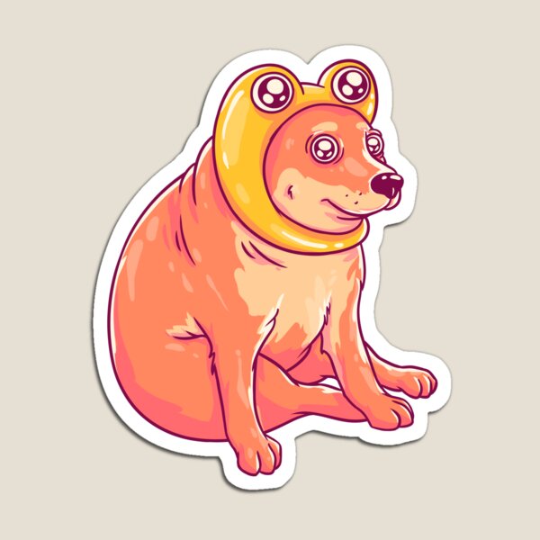 "Frog Cheems | Yellow | Shibe | Shiba Inu | Baby Cheems | Pepe | Wacky ...