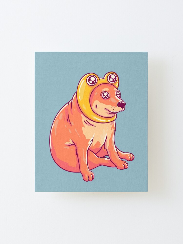 "Frog Cheems | Yellow | Shibe | Shiba Inu | Baby Cheems | Pepe | Wacky ...