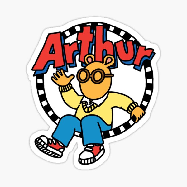 "Arthur Logo" Sticker for Sale by RyallDesign | Redbubble