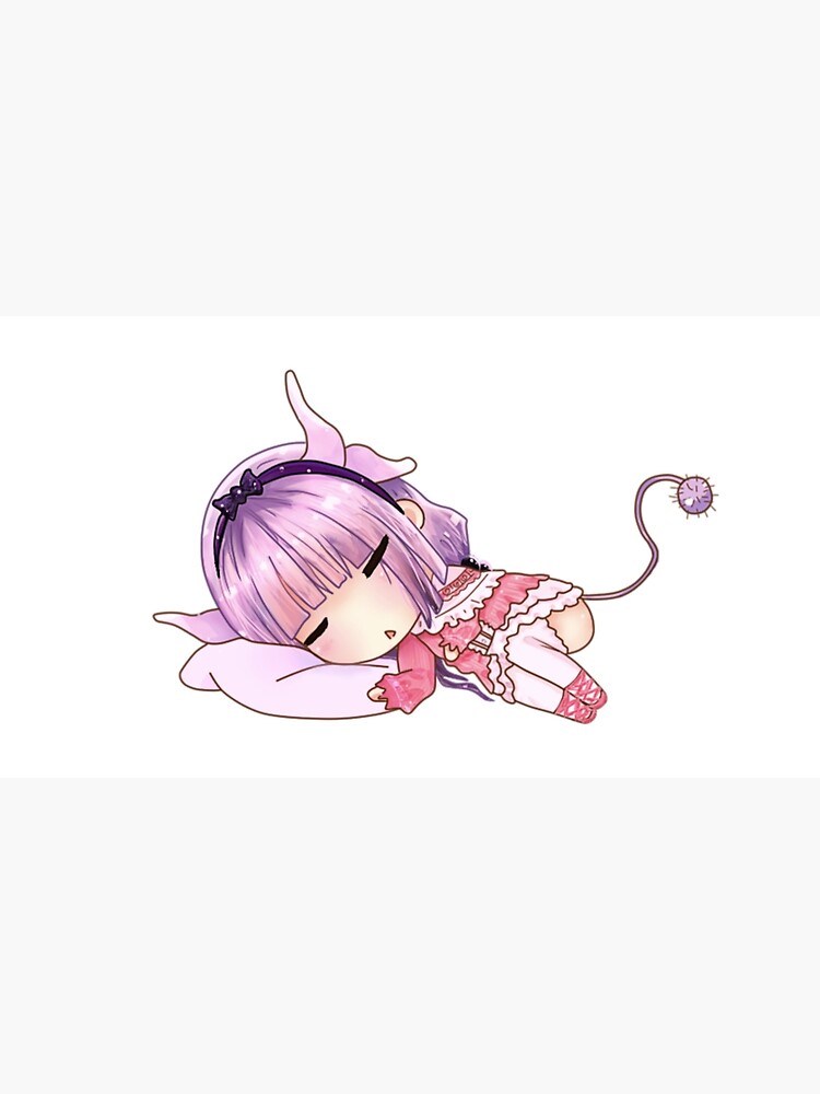 "Kobayashi Cute Kanna Dragon Loli Sleeping" Poster for Sale by Zenozen ...