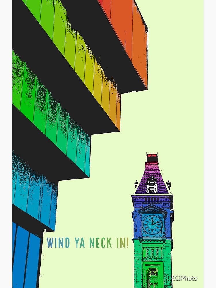 "Wind Ya Neck in Brummie saying and Birmingham old Library with Big ...