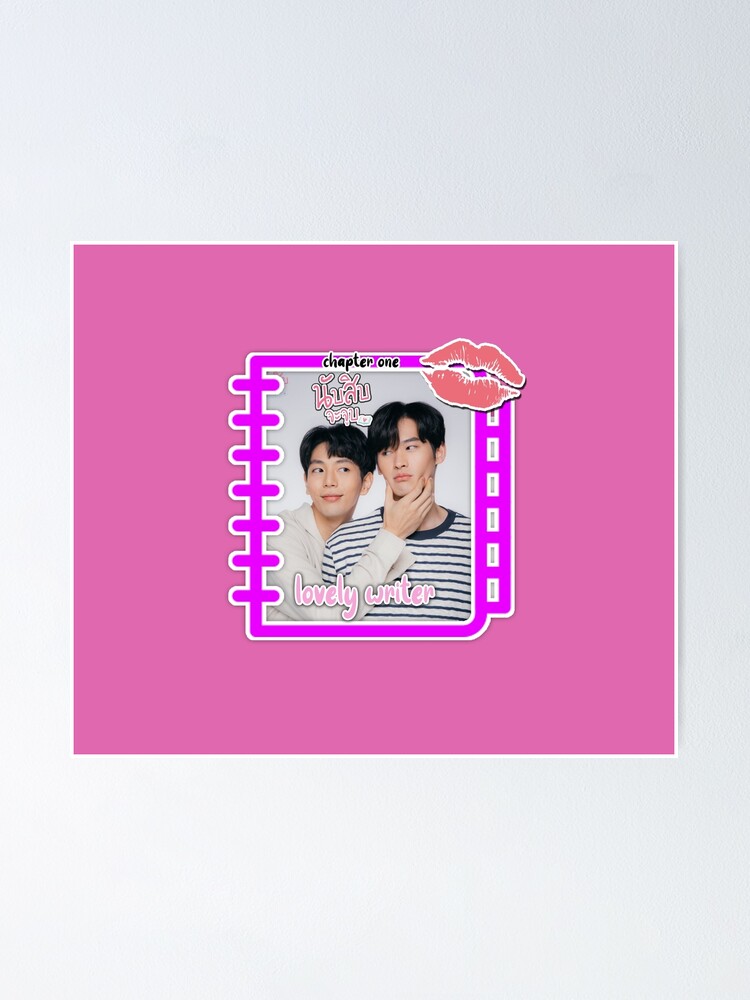 "LOVELY WRITER (Book) Thai Drama" Poster for Sale by HyunjinsSTAY ...