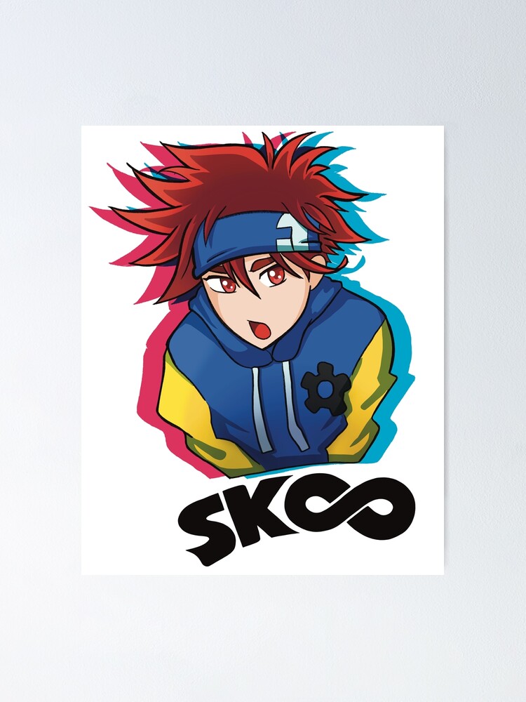 Póster «Reki del anime "sk8: the infinity"» de beeporaArt | Redbubble