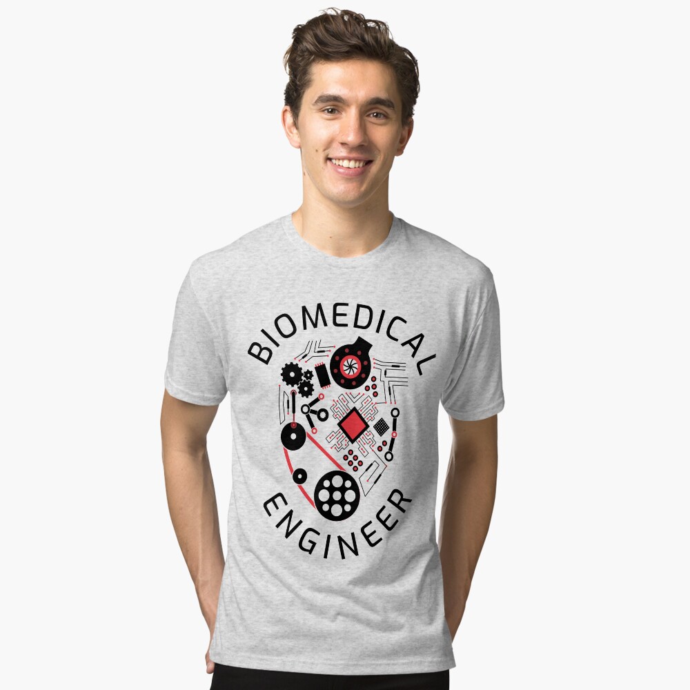 "Biomedical Engineer Funny BME Engineering Heart" Sticker for Sale by ...