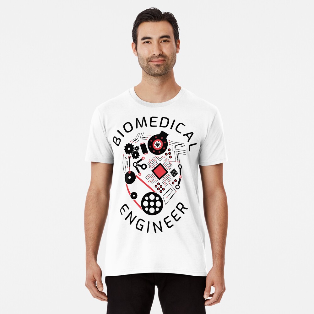 "Biomedical Engineer Funny BME Engineering Heart" Sticker for Sale by ...