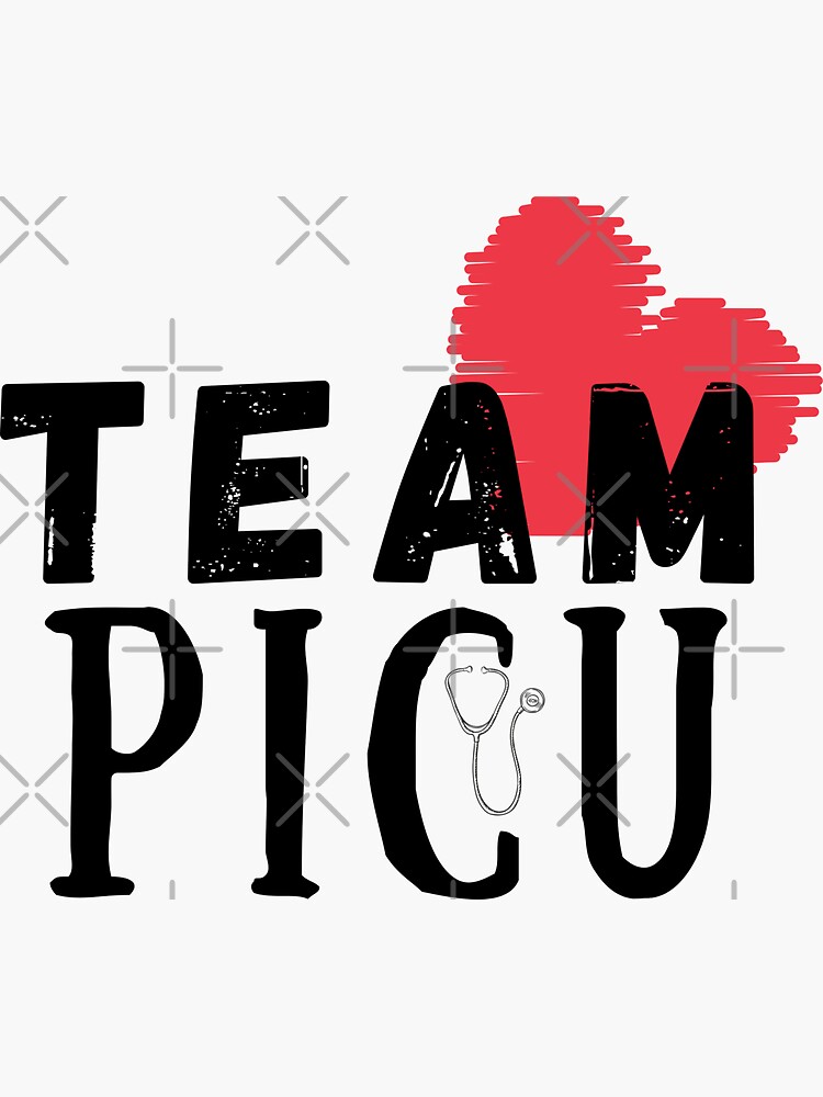 "Team Picu" Sticker by walidsam07 | Redbubble